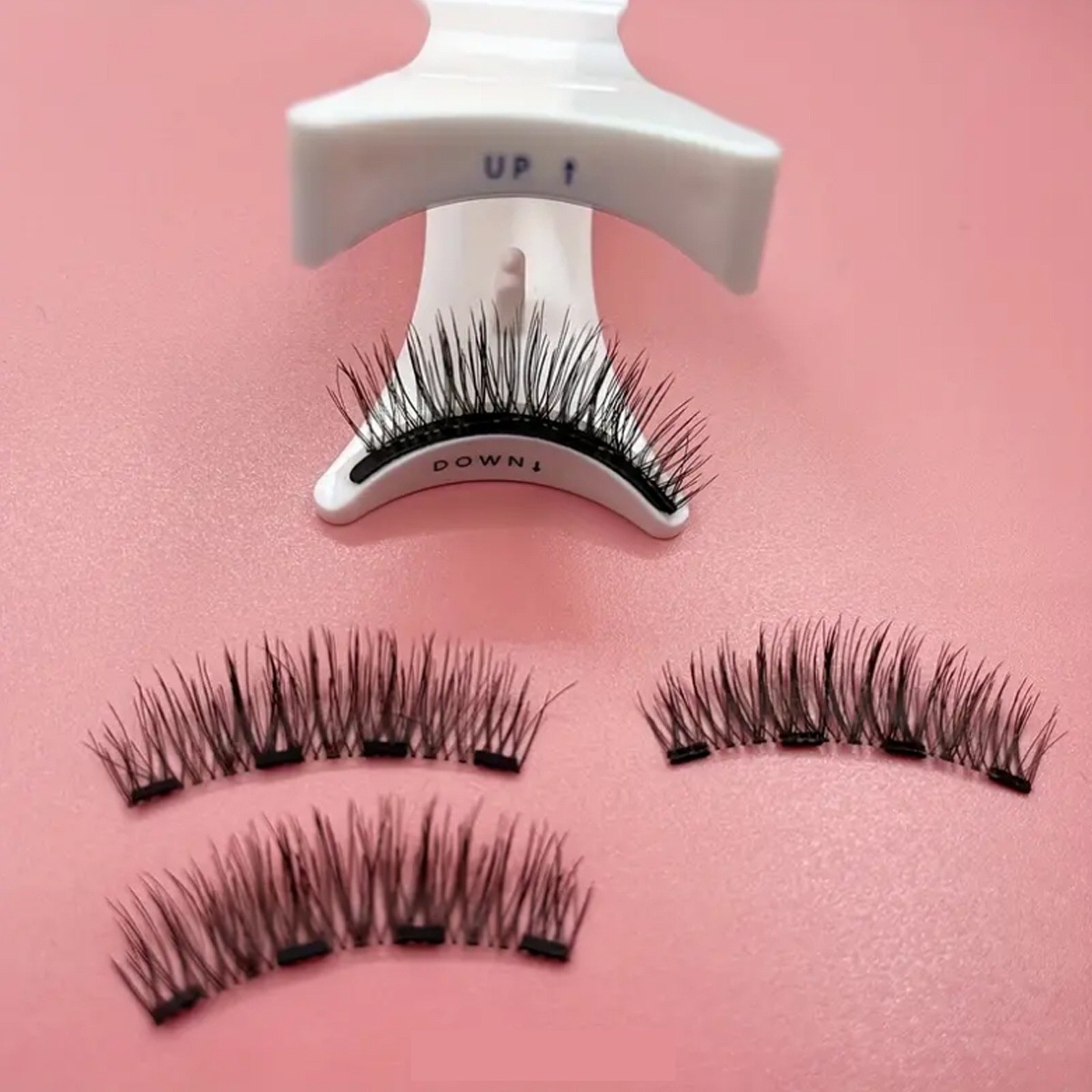 Set de 2 perechi de gene magnetice reutilizabile, aspect natural, kit ...