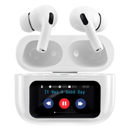 Casti wireless bluetooth PARUNIV®️ cu Touch Screen si Anularea ...