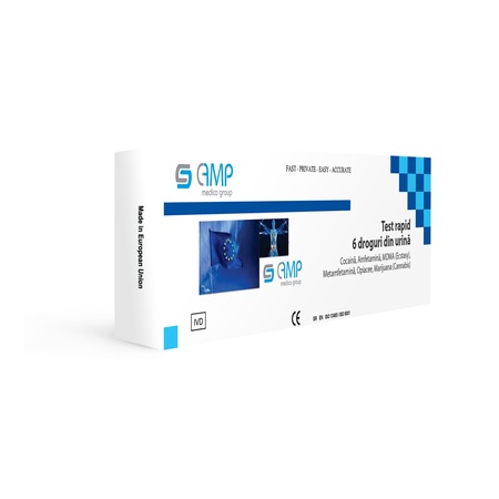 Test rapid antidrog 6 parametri din urina - eMAG.ro