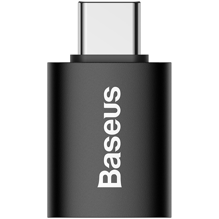 Adaptor Baseus Ingenuity Mini OTG USB-C USB-A 3.1 Negru - eMAG.ro