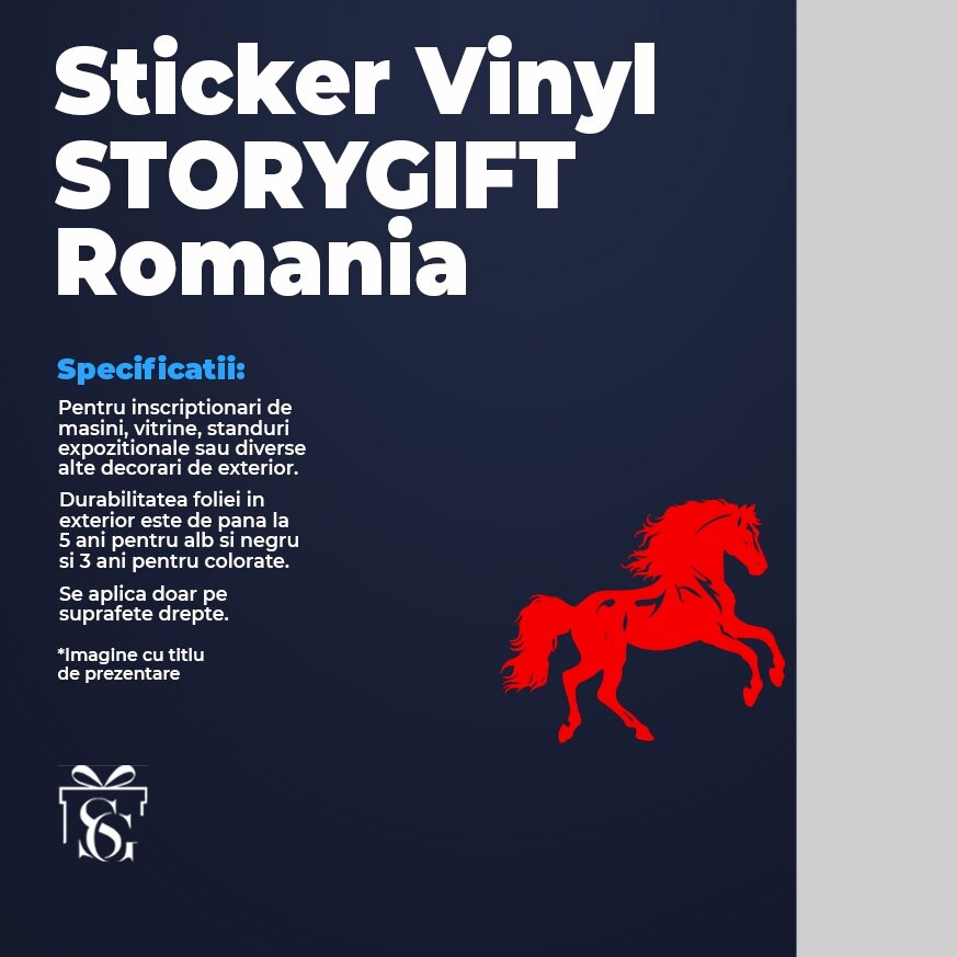 Sticker Exterior cu un cal pentru cele care se duc la echitatie, Vinyl ...