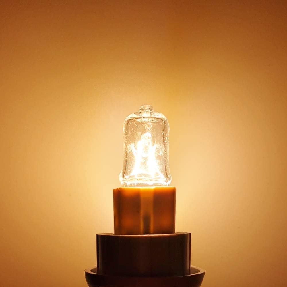 Set 10 becuri halogen, PsAyl®, G9, 40W, 600LM, alb cald, dimabile, 230V ...