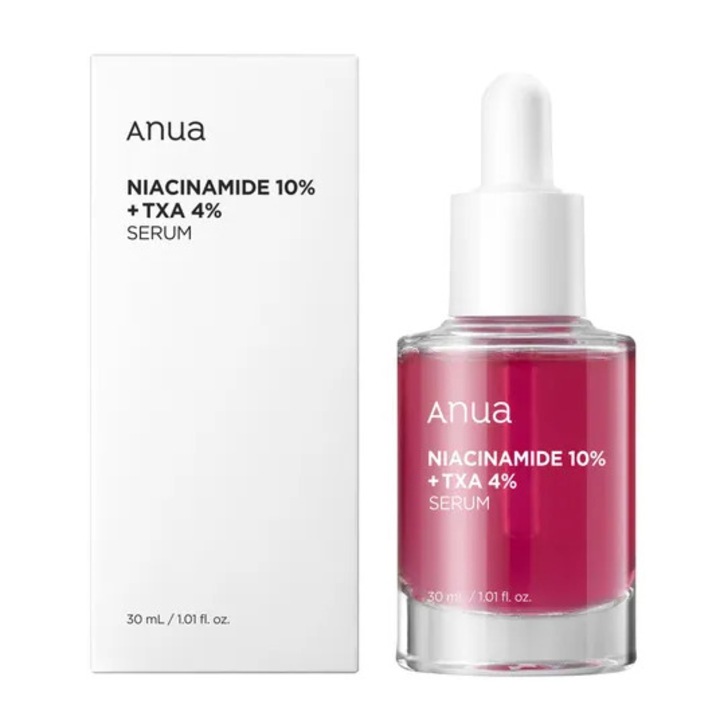 Serum cu 10% niacinamide si 4% acid tranexamic Anua, 30ml - eMAG.ro