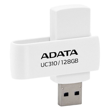Stick de Memorie 128GB, USB 3.2 - Adata (UC310-128G-RWH) - White - eMAG.ro