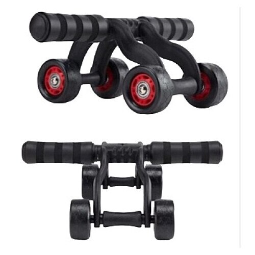 Aparat fitness cu 4 roti JS285 pentru abdomen si spate - eMAG.ro