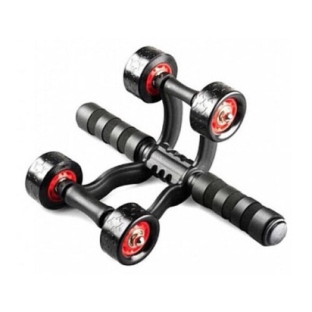Aparat fitness cu 4 roti JS285 pentru abdomen si spate - eMAG.ro