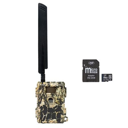 Camera vanatoare PNI Hunting 480C PRO, 24MP, Internet 4G, GPS si card ...