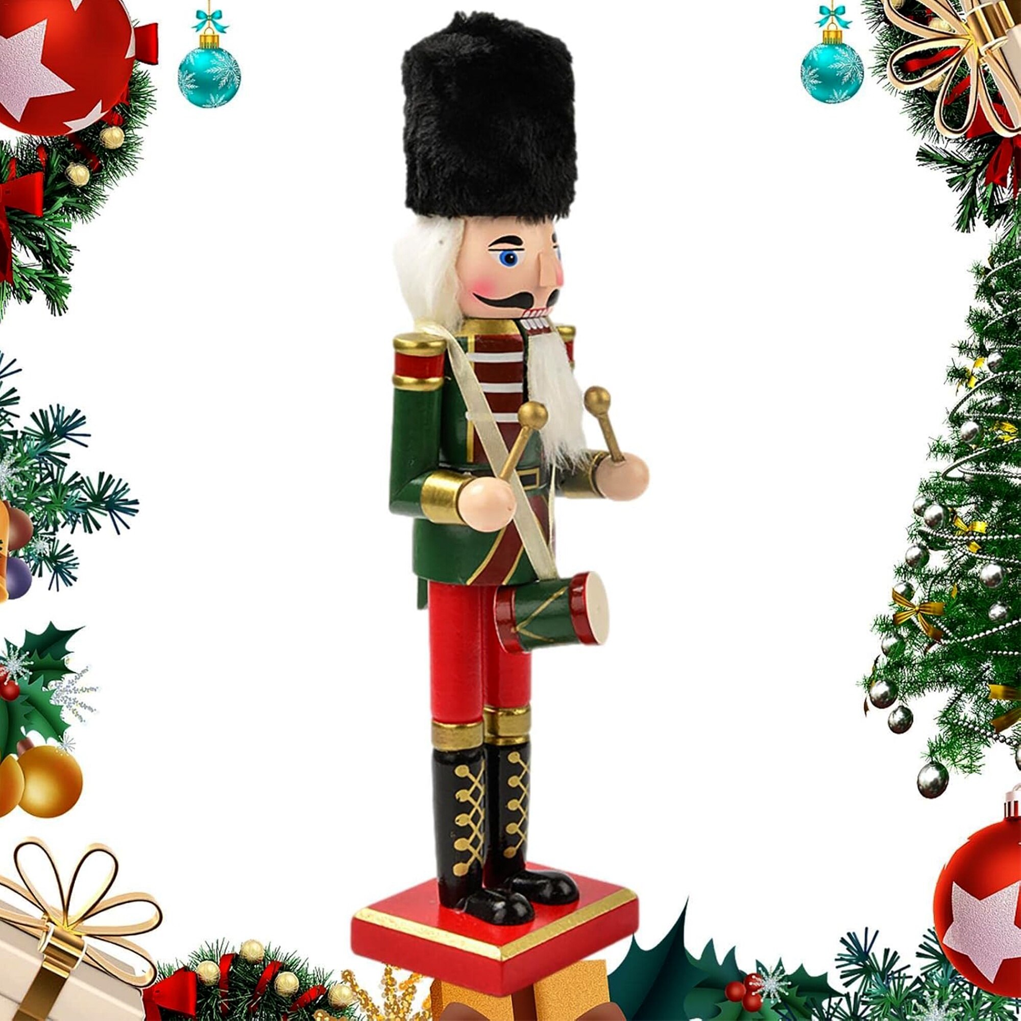 Spargator de nuci de Craciun, 30 cm inaltime, caracter ornamental ...