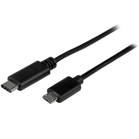 Cablu USB-C la Micro B, Startech, 2M/24P Male/5P Male, negru - eMAG.ro