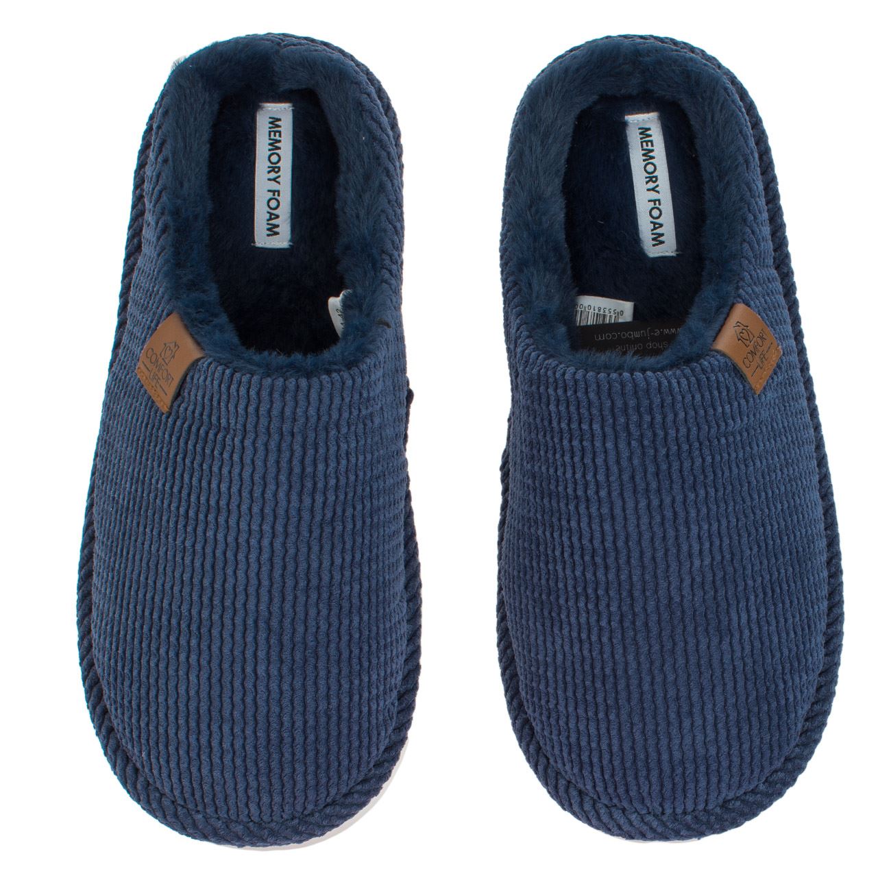 Papuci de Casa Caldurosi pentru Barbati, Albastru azur, 43-44 EU - eMAG.ro