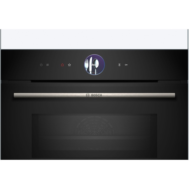 Фурна за вграждане Bosch Series 8 CMG7361B1, 45 л, Микровълнова функция ...