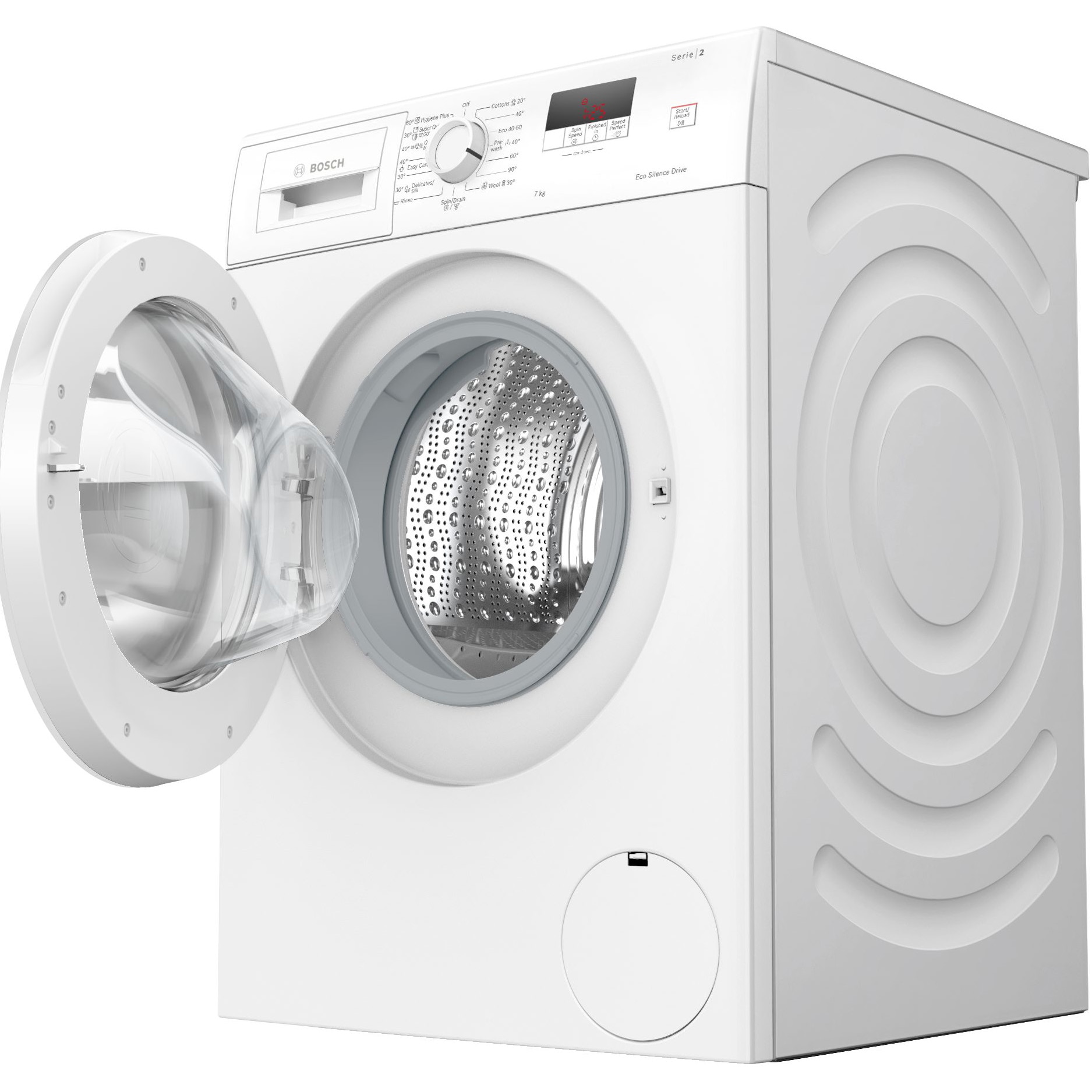 Masina de spalat rufe Bosch WGE02400BY, 7 Kg, 1400 rpm, EcoSilence ...