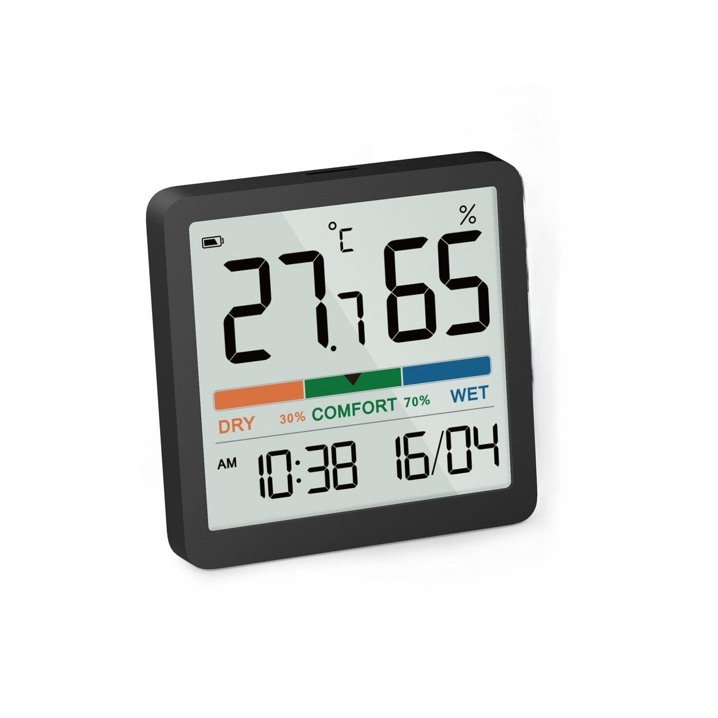 Termometru si higrometru digital, Zola®, de camera, interval masurat de ...