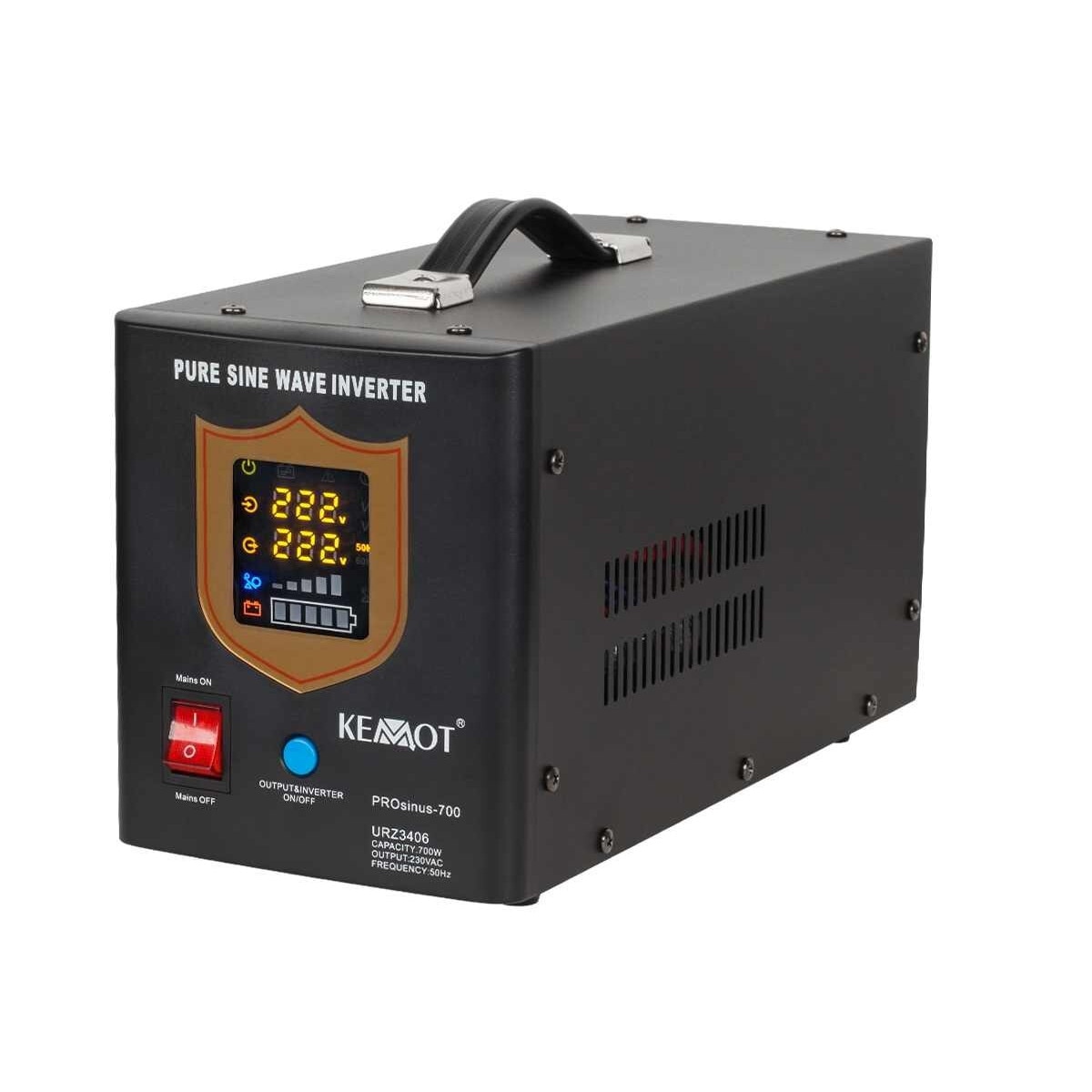 Sursa de alimentare de urgenta Kemot PROsinus 700W, 12V, 230V AC - eMAG.ro