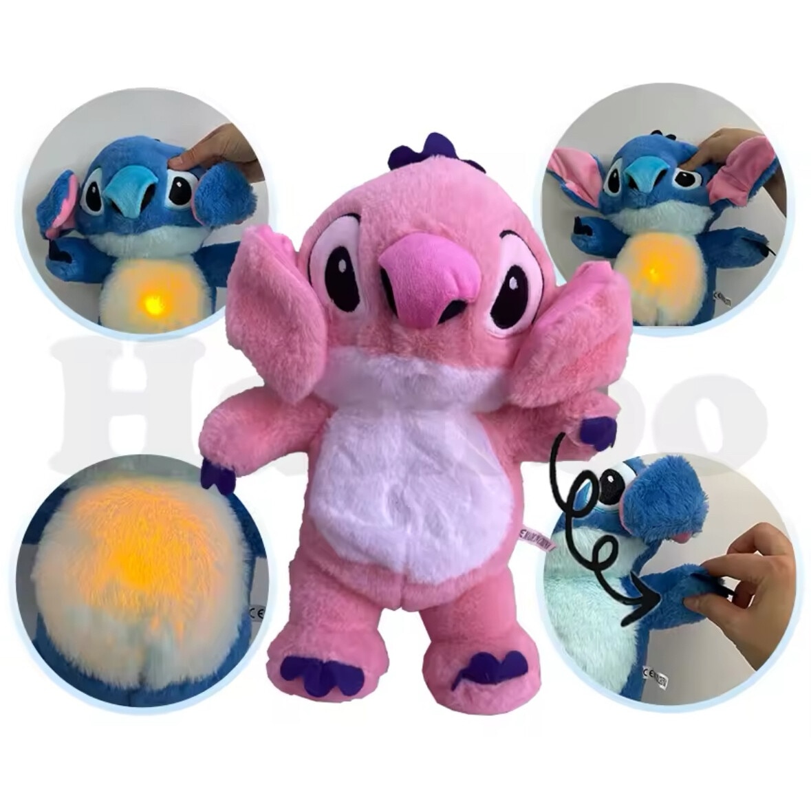 Jucarie de plus interactiva Stitch cu functie de Imitare a Respiratiei ...