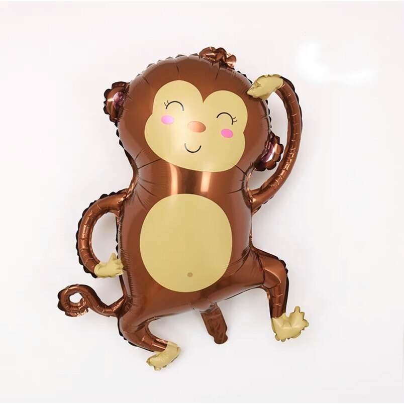Set de 8 baloane animale, tema petrecere jungla, 35cm, multicolor - eMAG.ro