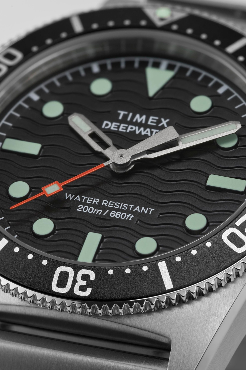 Timex, Ceas din otel inoxidabil Deep Water Reef, 40 MM, Argintiu - eMAG.ro