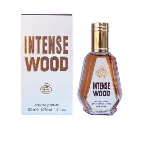 Parfum unisex Fragrance World Intense Wood, 50ml, note lemnoase ...