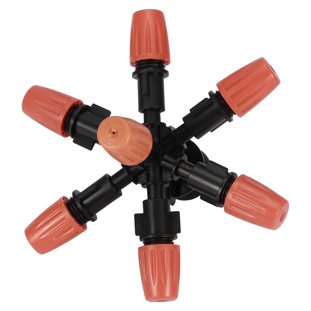 Kit de irigare prin pulverizare cu 7 duze, Mmgoqqt, plastic, G1/2in ...