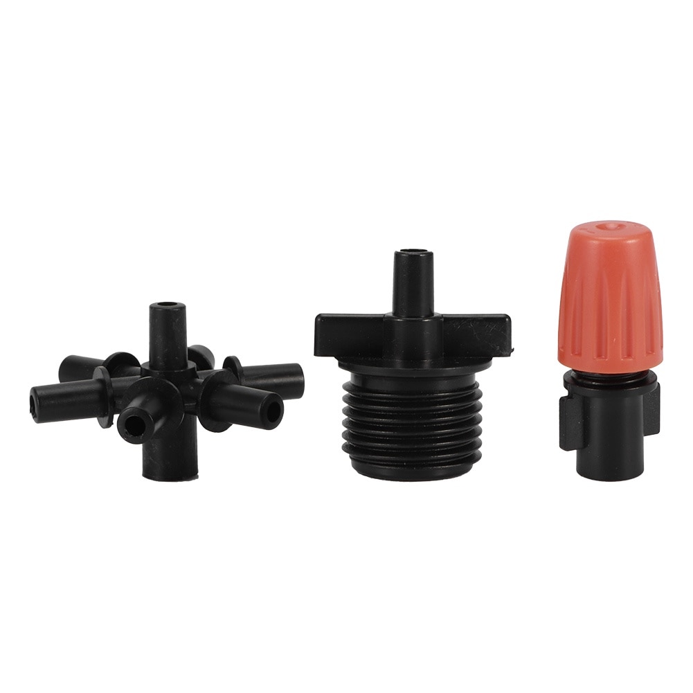 Kit de irigare prin pulverizare cu 7 duze, Mmgoqqt, plastic, G1/2in ...