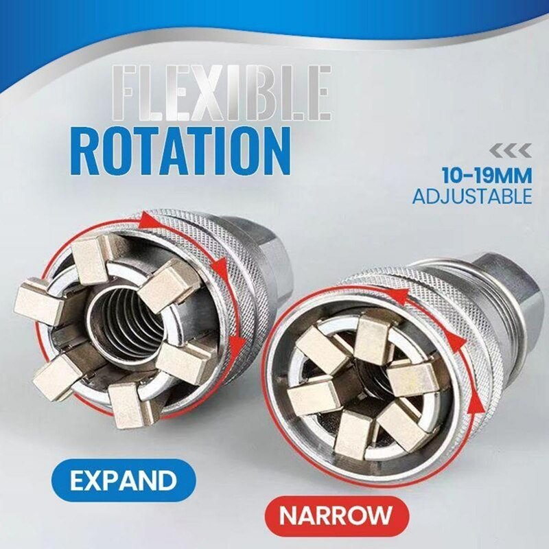 Cheie reglabila Rqiurpn, 10-19mm, 3/8''-3/4'', multifunctionale ...