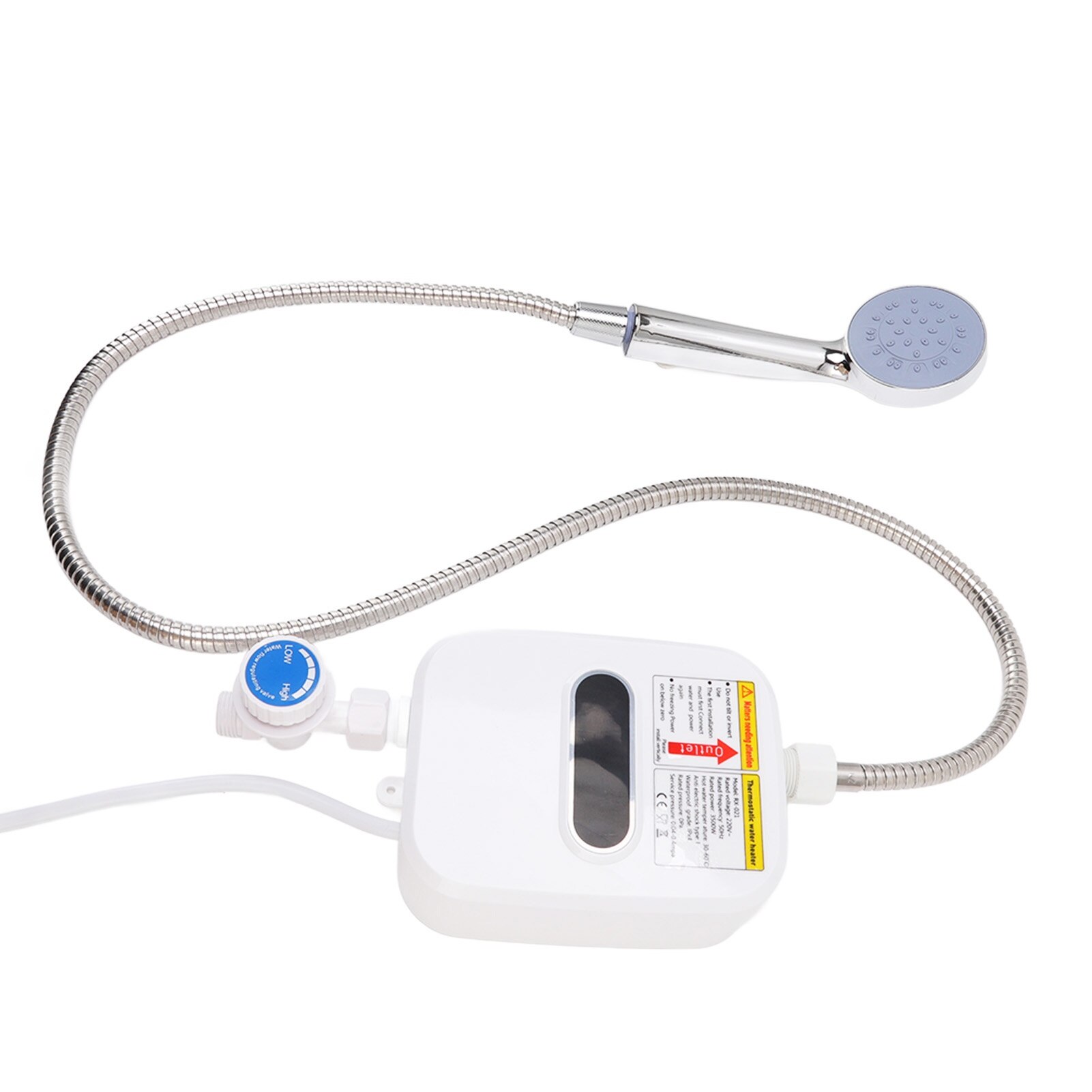 Incalzitor de apa electric instantaneu 3500W Mmgoqqt cu ecran tactil HD ...