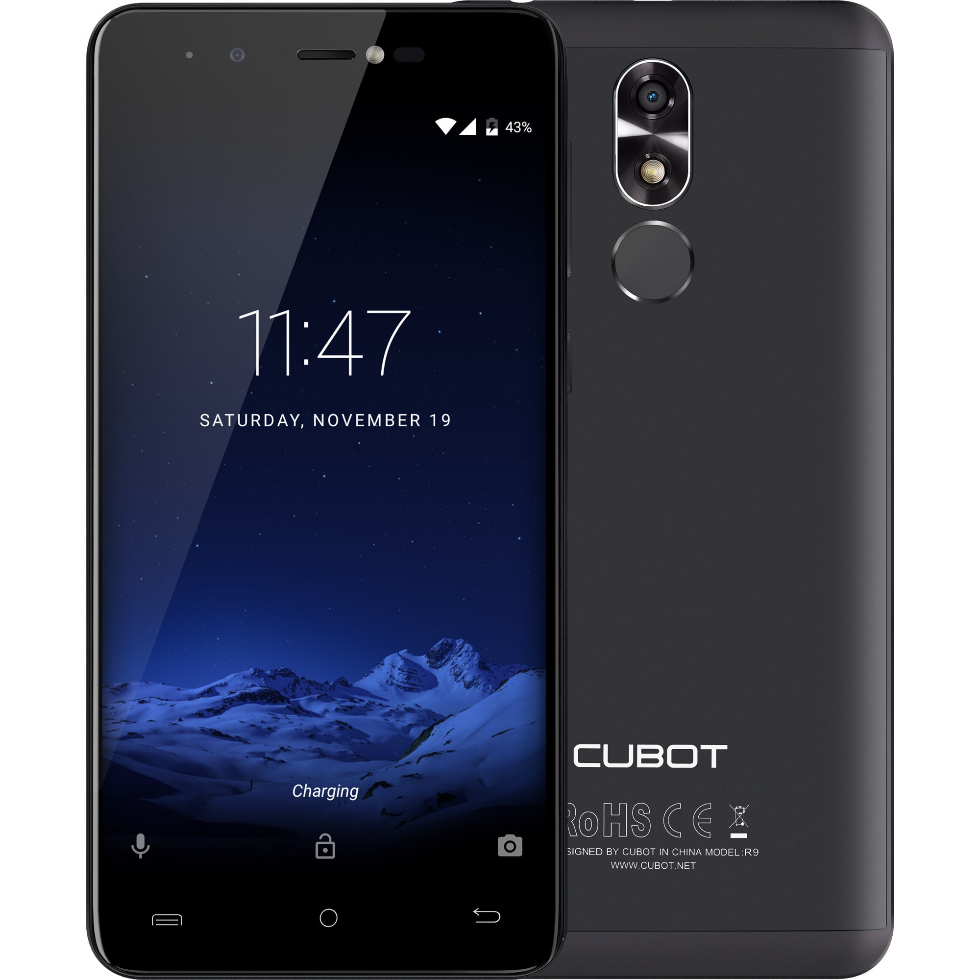 Смартфон Cubot R9, Dual SIM, 16GB, 3G, Black - eMAG.bg
