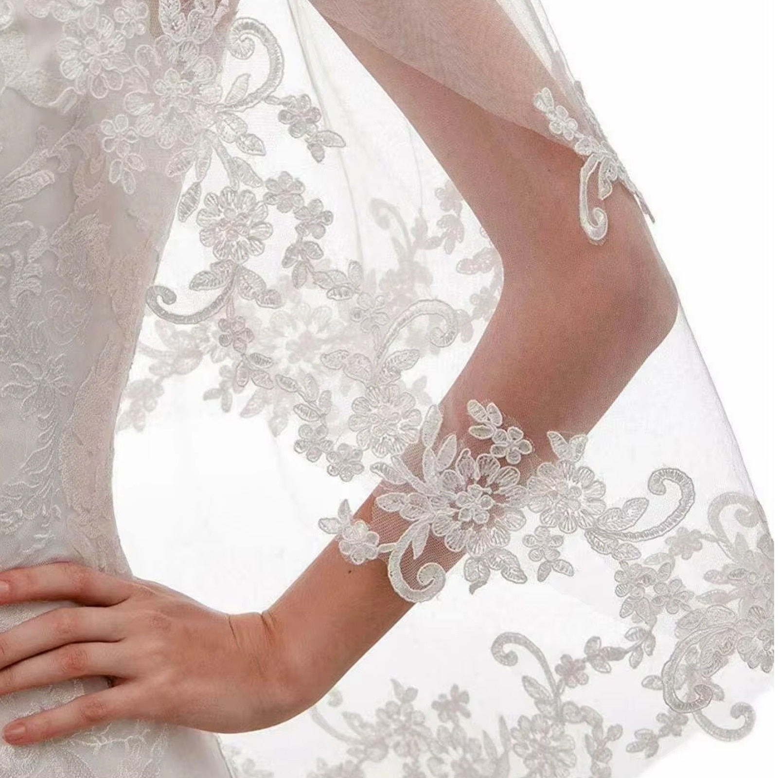 Voal mireasa, Axroad Mall, Dublu, Antistatica, Material rezistent ...