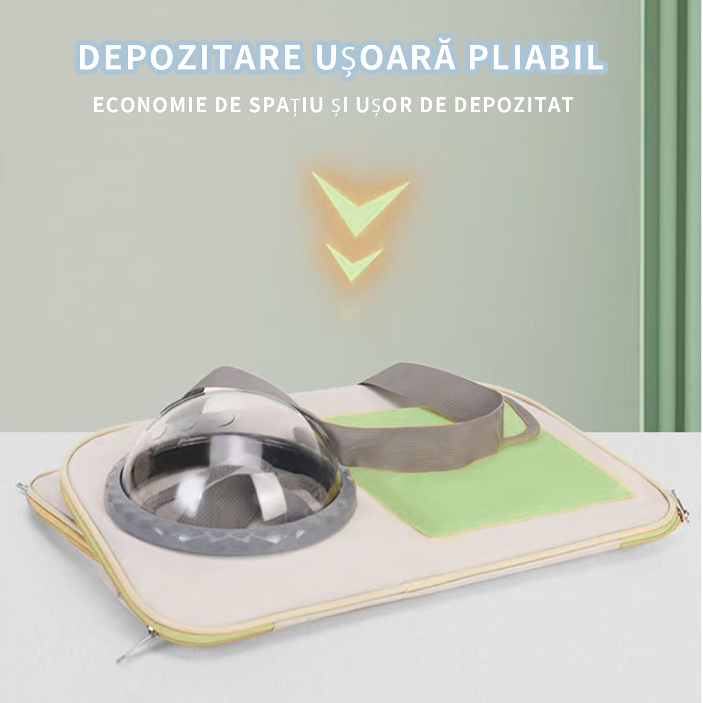 Rucsac Transport Animale Mici cu Hublou, Yulinland®, Pliabil, Ventilat ...