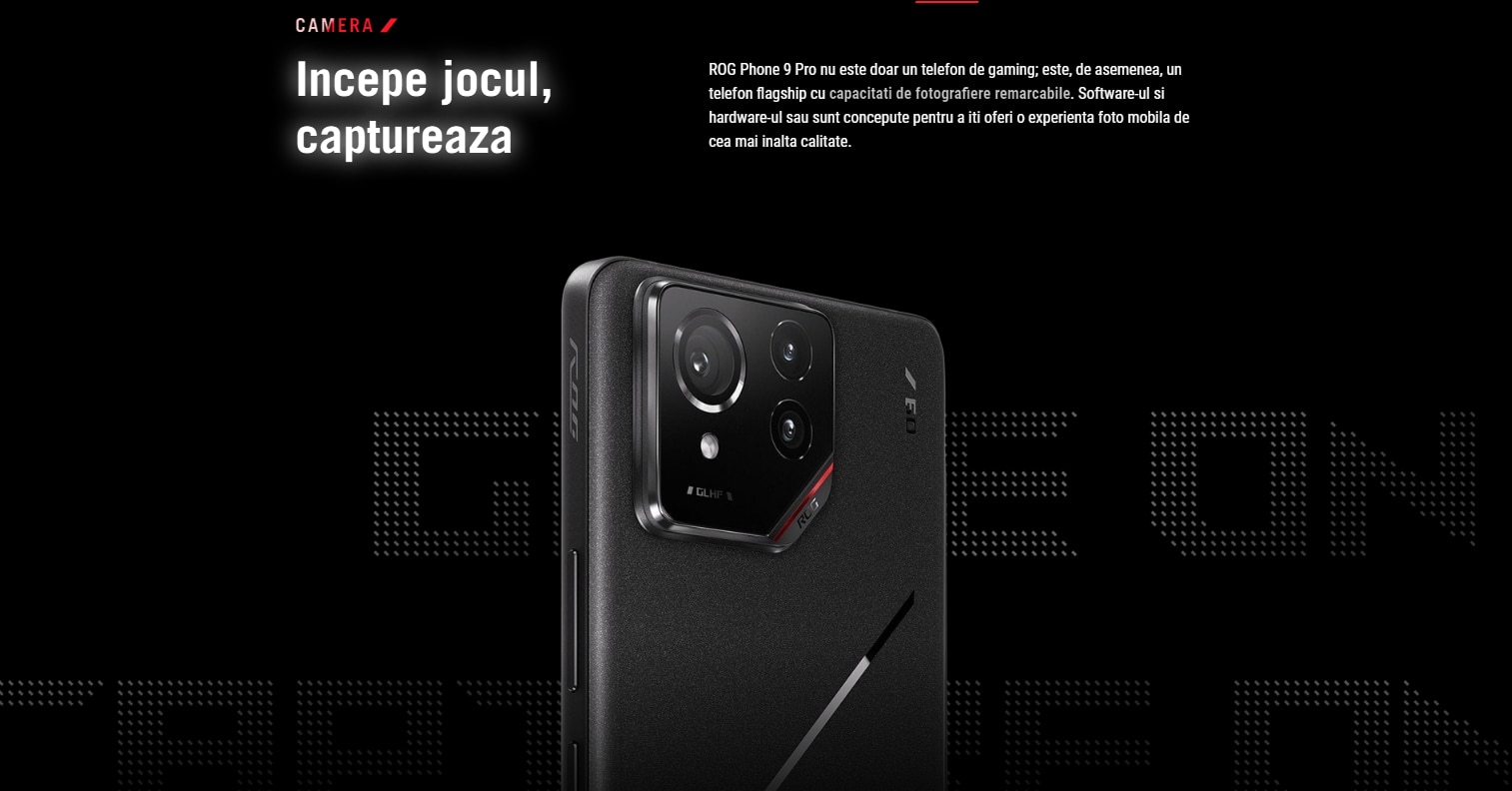 Telefon mobil ASUS ROG Phone 9 Pro Edition, Dual SIM, 24GB RAM, 1TB, 5G ...