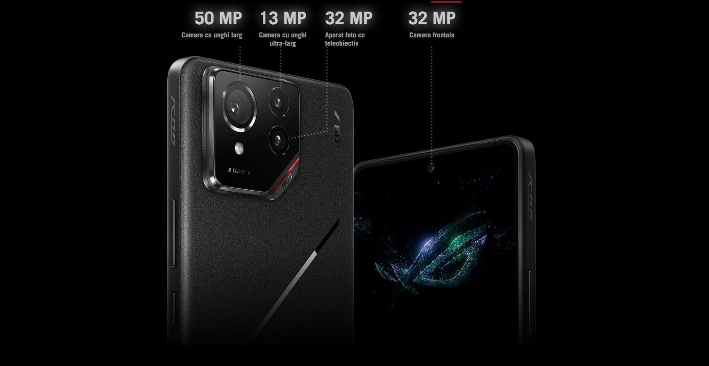 Telefon mobil ASUS ROG Phone 9 Pro Edition, Dual SIM, 24GB RAM, 1TB, 5G ...