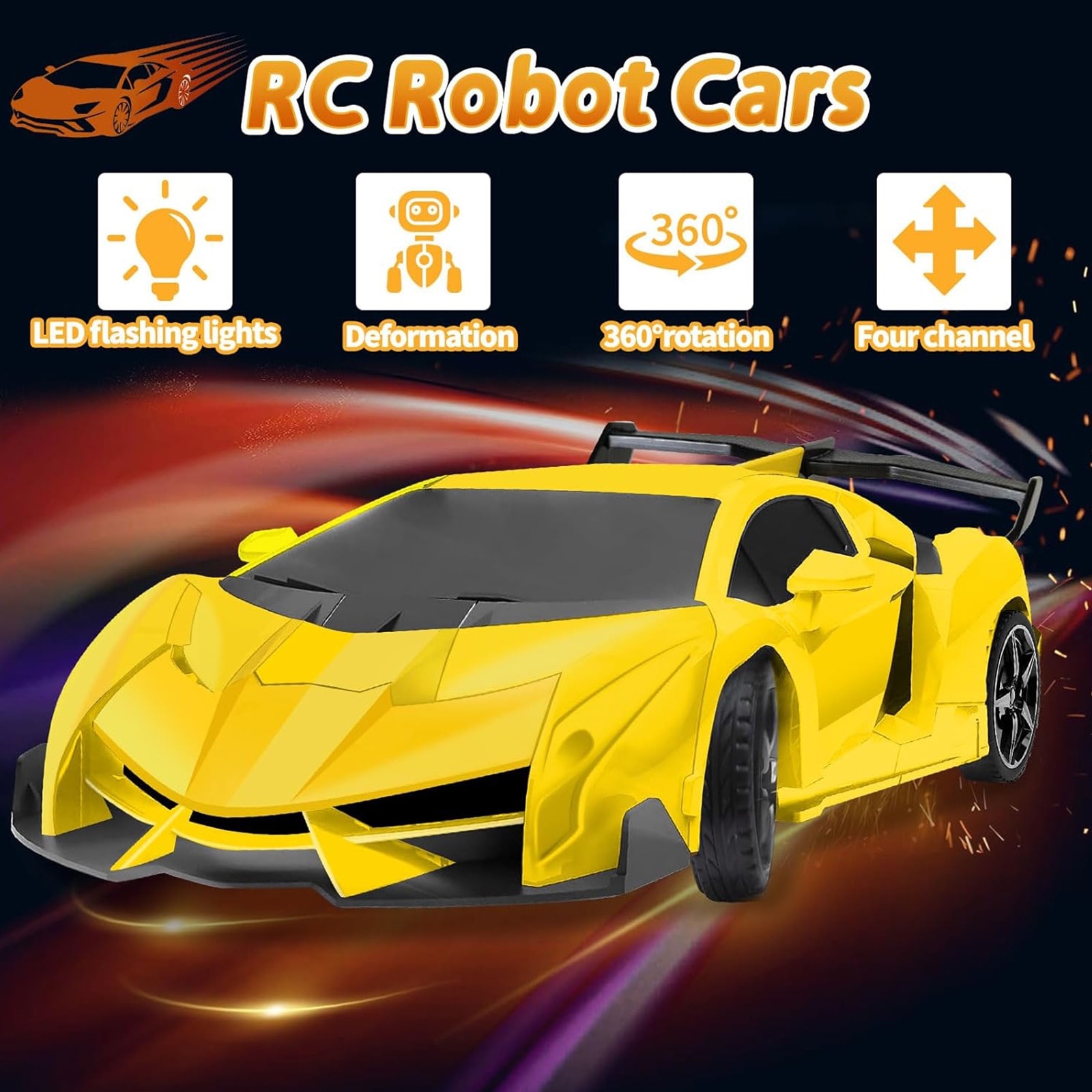 Masina cu telecomanda RC pentru Copii, Masina de jucarie Lamborghini de ...