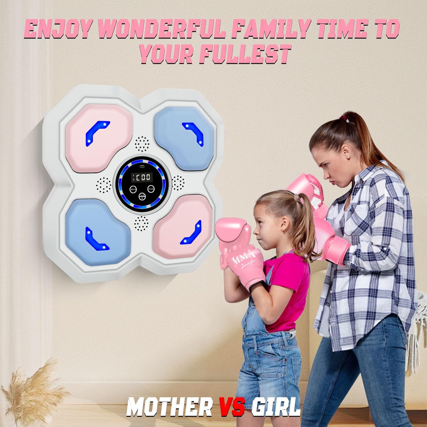 Aparat de box muzical cu Bluetooth pentru copii, tampon electronic de ...