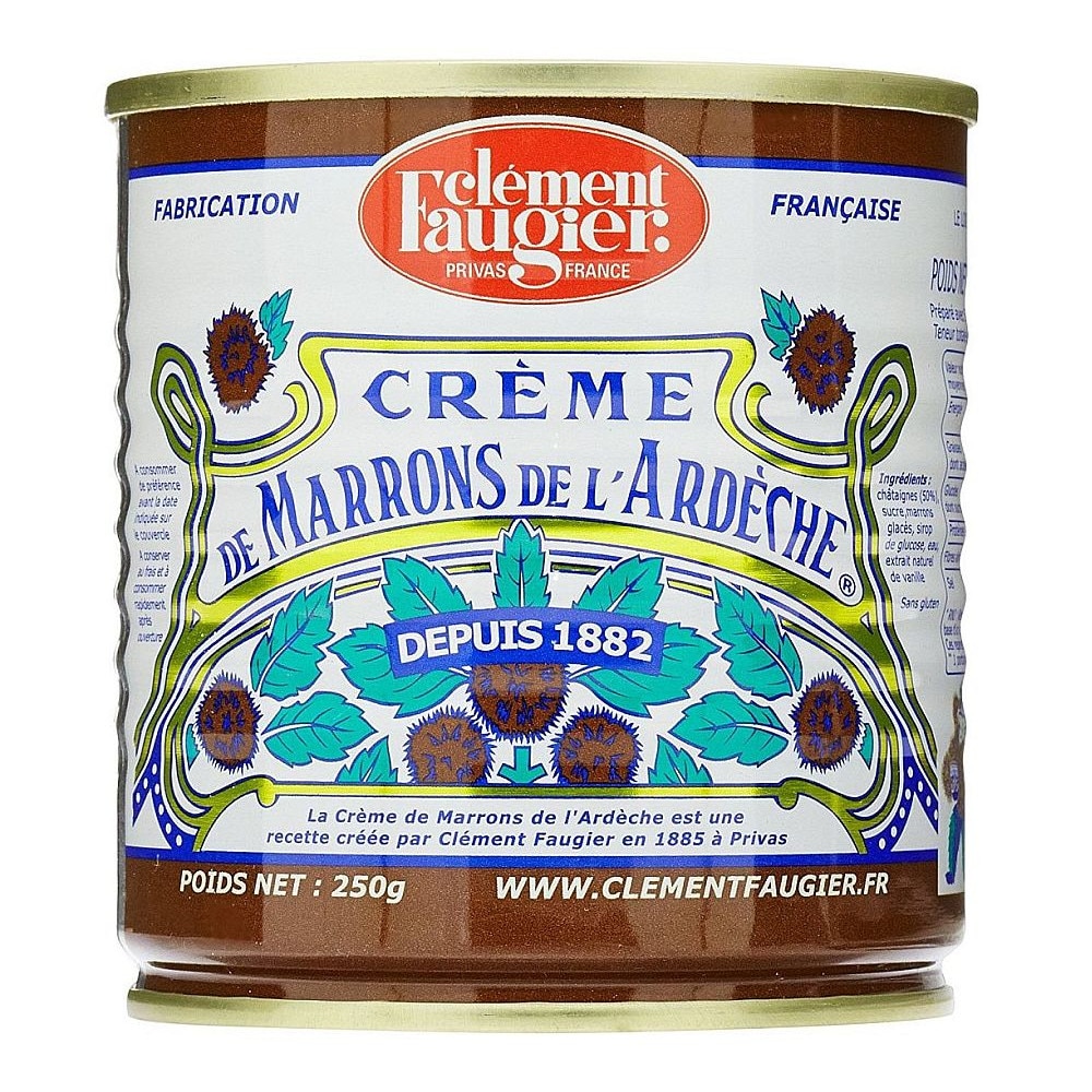 Piure de castane de Ardeche 250 gr. - Clement Faugier - eMAG.ro