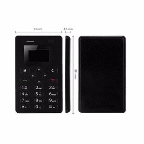 Telefon mobil M5 Unlocked Ultra Mini - Negru - 128 MB - eMAG.ro