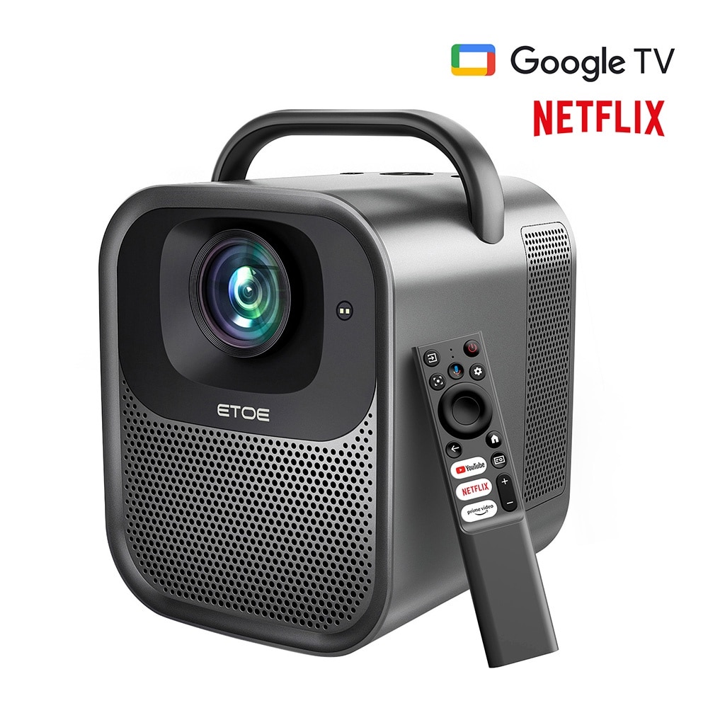 Videoproiector, portabil, ETOE Seal Pro,1000 ANSI, 1920x1080, 180W Max ...