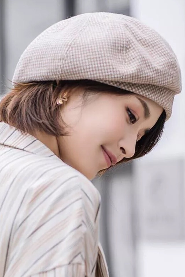 Sapca dama, tip bereta, model romantic, tematica fancy style, marime ...