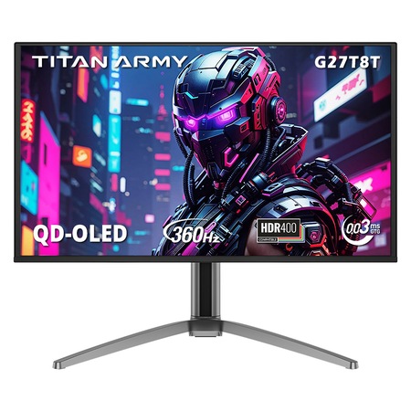 LCD monitor, TITAN ARMY, 26,5 hüvelykes, 2K, 360 Hz, fekete - eMAG.hu