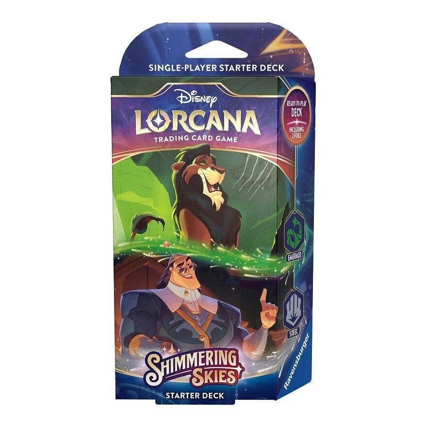 Set Disney Lorcana starter, Ravensburger, 60 carti - eMAG.ro