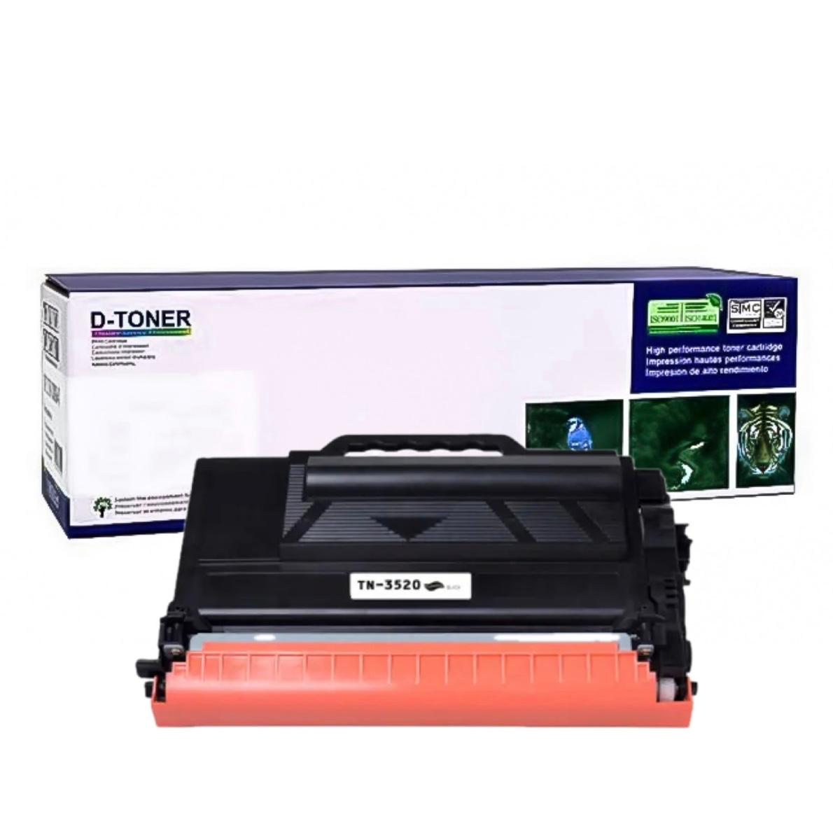 Cartus toner compatibil TN-3520 TN3520 negru (black), 20000 pagini ...