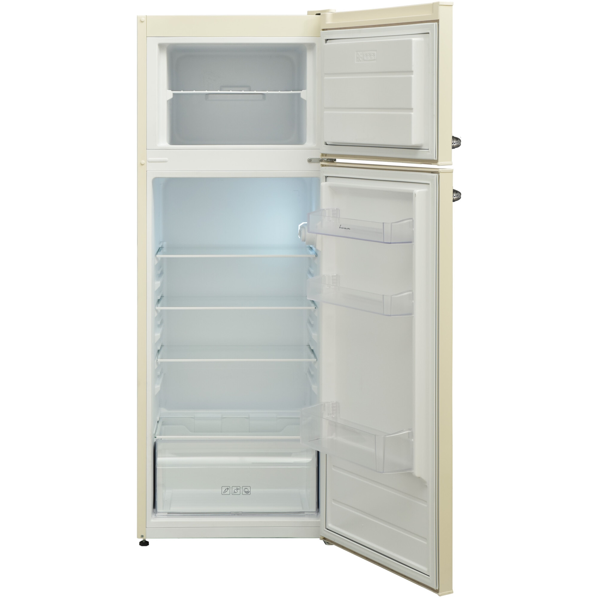 Frigider cu doua usi Fram FDD-VRL212BGE++, 212 l, Less Frost, Control ...