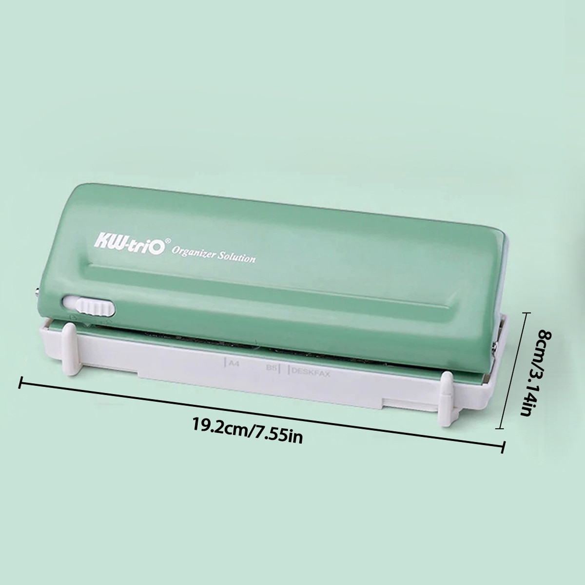 Perforator metalic cu 6 gauri, distanta reglabila, perforator pentru ...