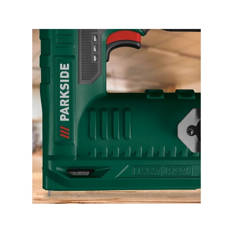 Capsator cu acumulator de 12V, Parkside, PAT 12 B2, include 400 capse ...