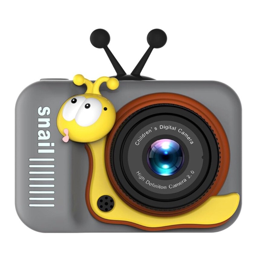 Camera pentru copii HD 1080P Melc, Gri - eMAG.ro