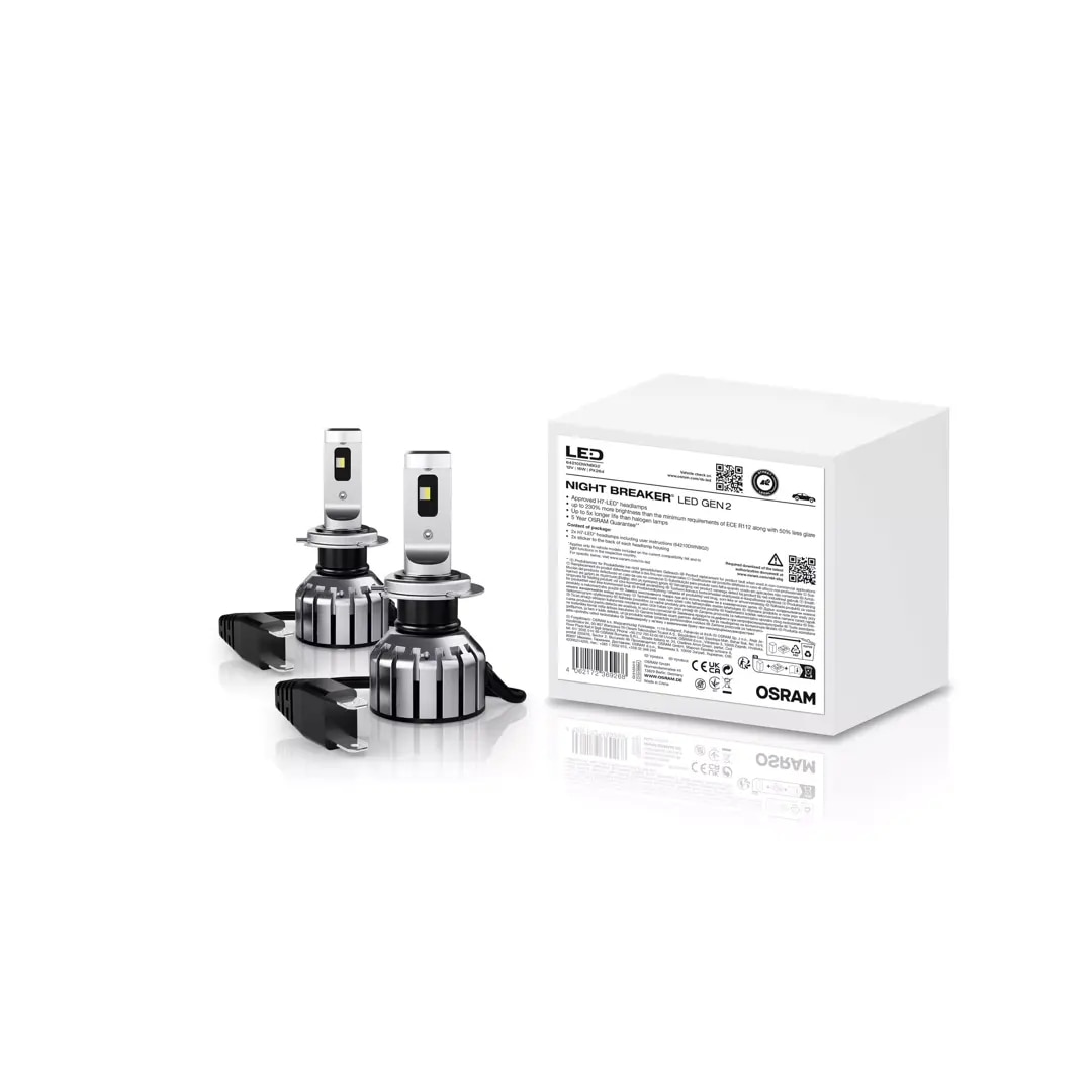 Set 2 buc bec LED Osram Night Breaker LED H7 GEN 2 +230% omologat RAR ...