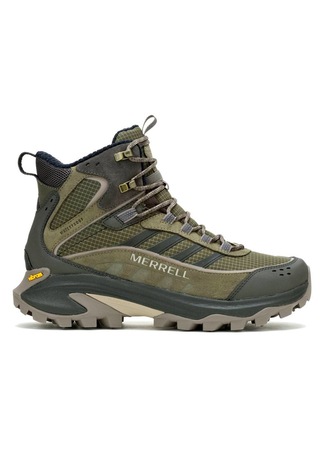 Ghete barbati Merrell Moab Speed 2 Thermo Mid, impermeabile, verde ...