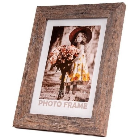 Képkeret, Fandy, Fa, 30x40 cm, Barna - eMAG.hu
