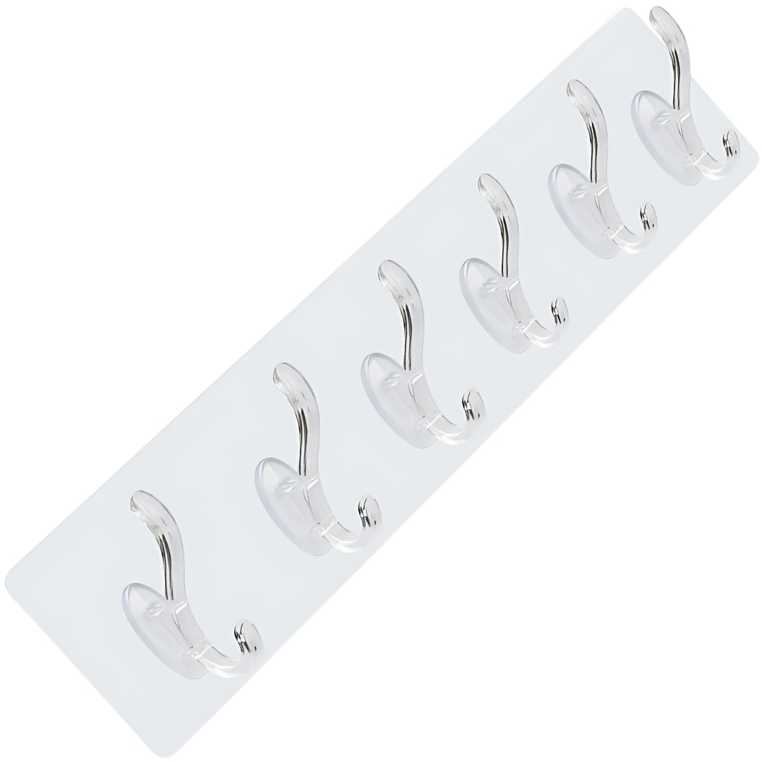 Set 10 cuiere autoadezive de perete SDEPOT®, decor pentru casa, baie ...