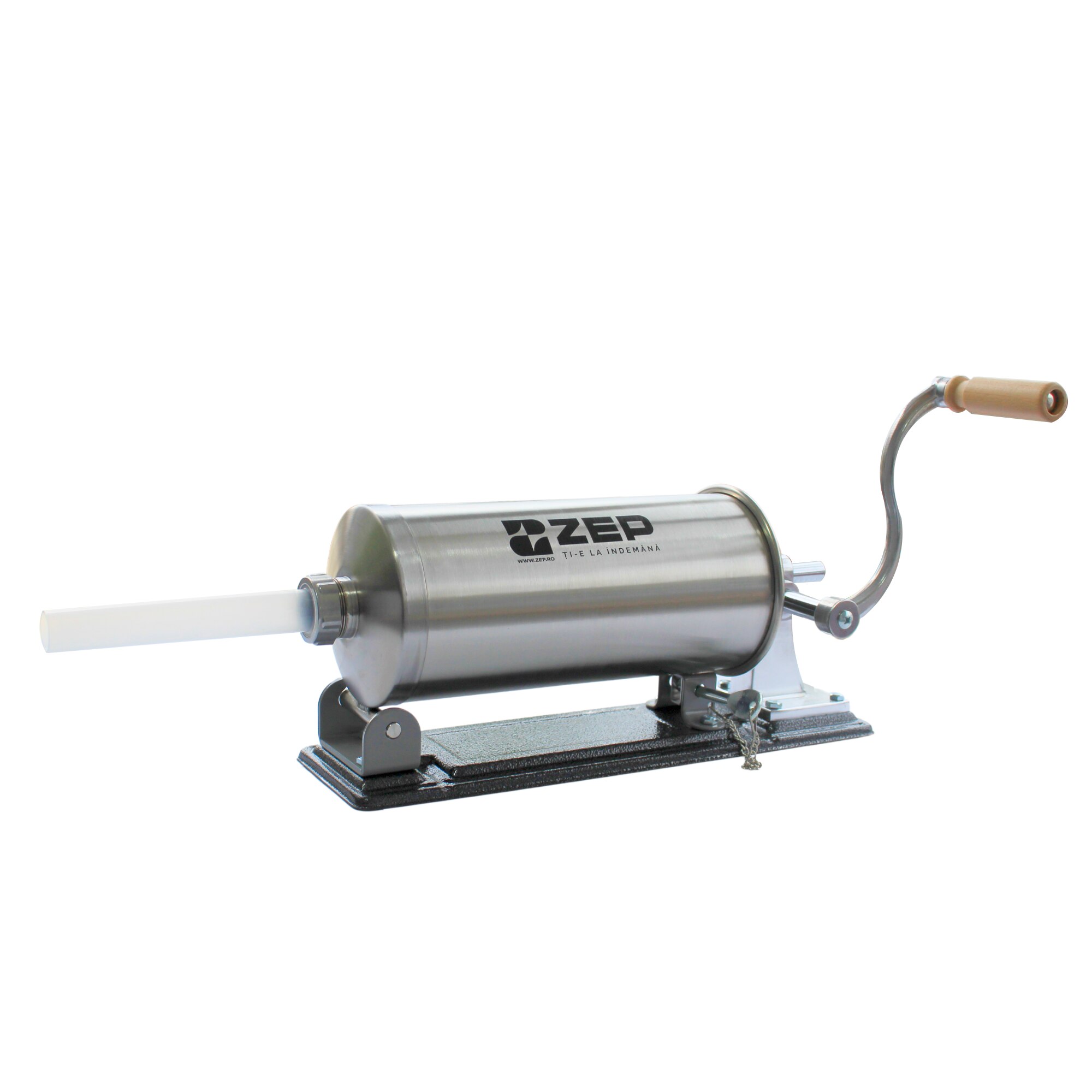 Masina de facut carnati ZEP 0825, 5 kg, aluminiu dur, cu ventuza si 5 ...