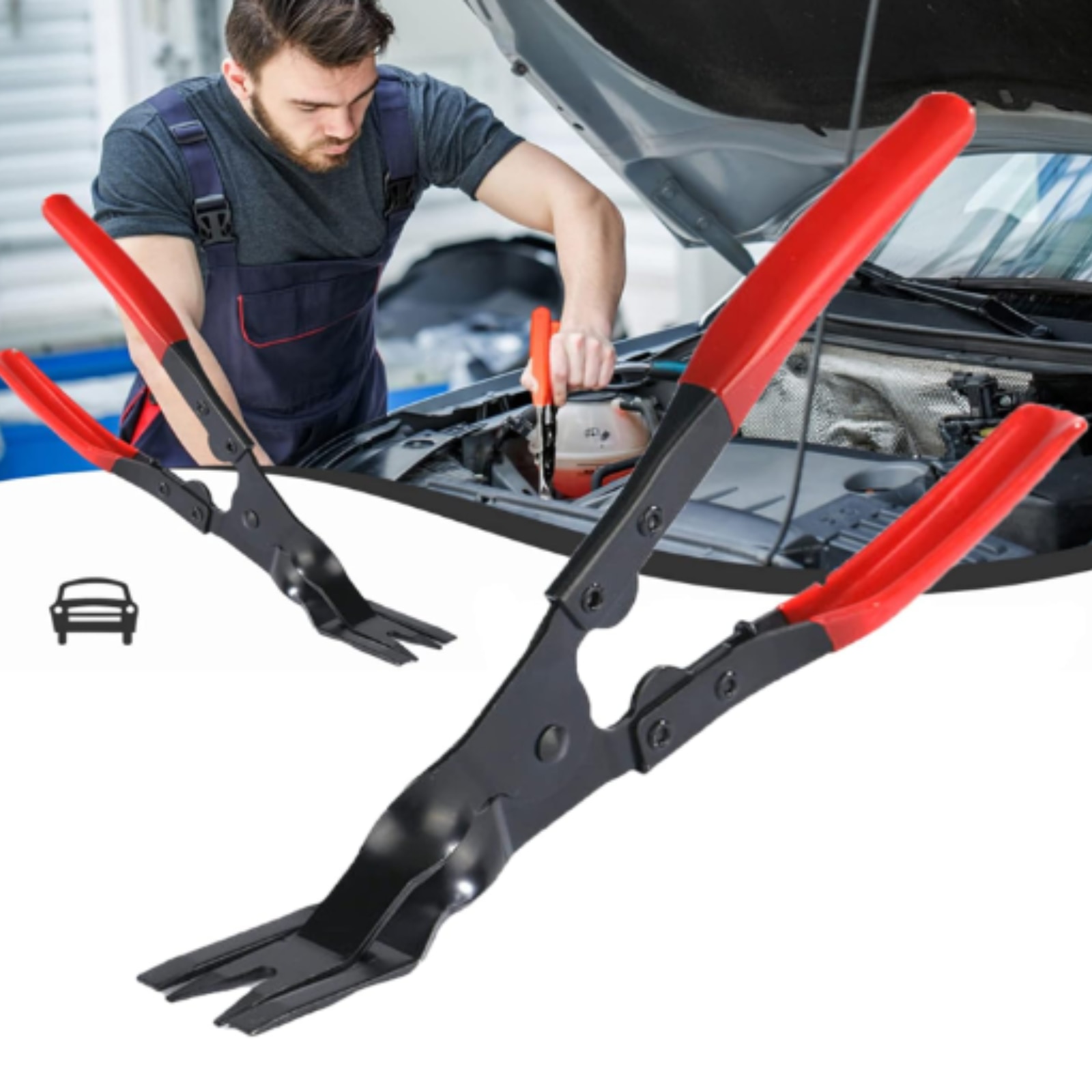 Unelte Profesionale pentru Declipsarea Clipsurilor Auto, Adsinio, Set 3 ...